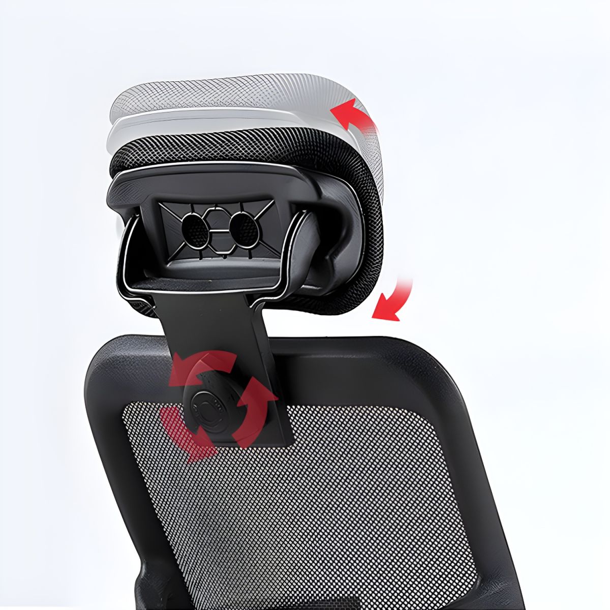 High-Back Orthopedic Chair With Adjustable Headrest | Furniture Flair Kenya