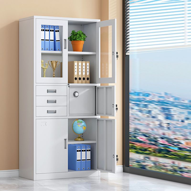 2-Door Metallic Cabinet With Safe | Furniture Flair Kenya
