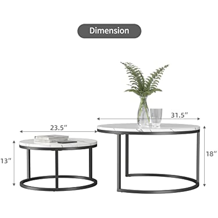 Pure Marble Nesting Table | Furniture Flair Kenya