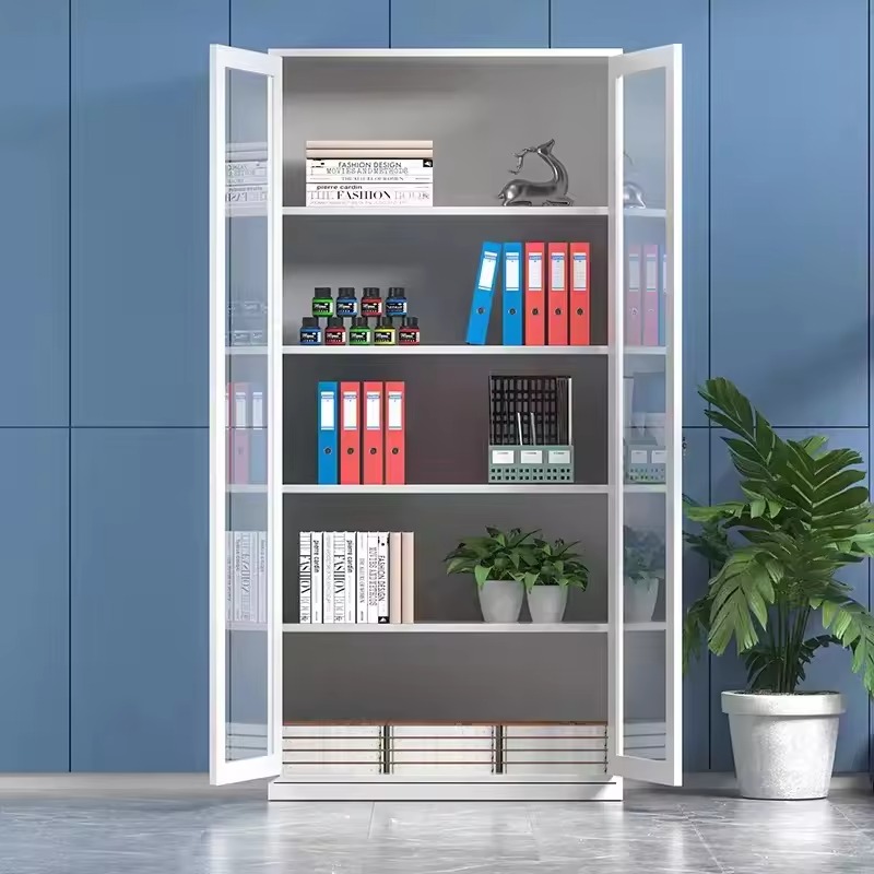 Full Glass Office Storage Cabinet | Furniture Flair Kenya